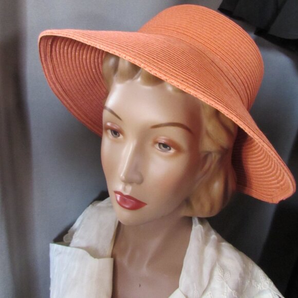 Something Special | Accessories | Impressive Hat Terra Cotta Color Wide ...